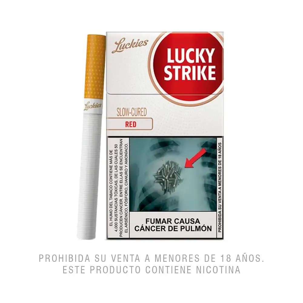Cigarro Lucky Strike Red X 10 Und - Tambo | Cada vez más cerca