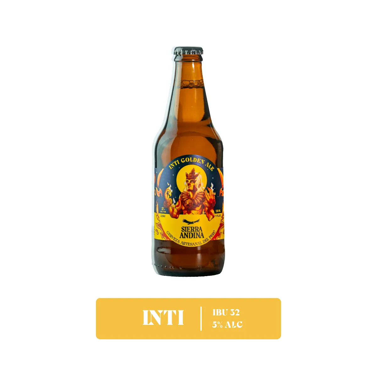 Inti Golden Ale - Sierra Andina | Bar & Cervecería