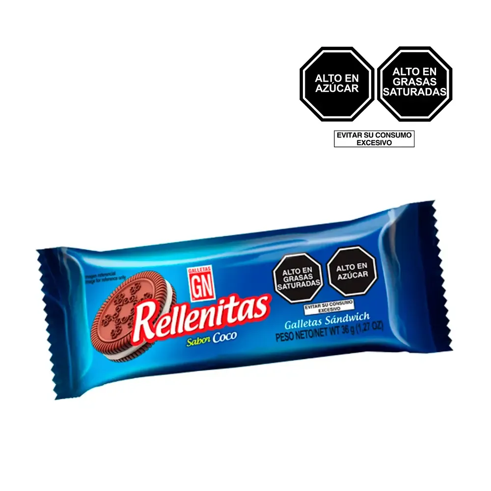 Galleta Rellenitas GN Coco 36 g - Tambo | Cada vez más cerca