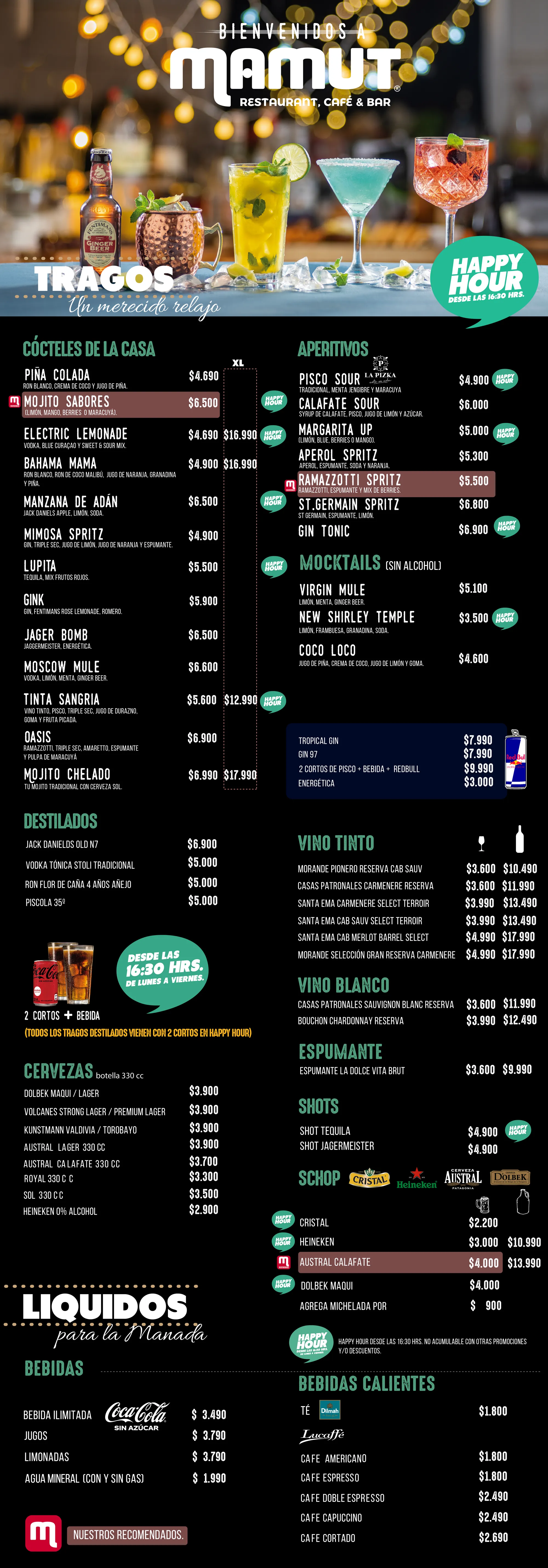 Mamut: líderes en gastronomía, experiencias únicas para cada ocasión.