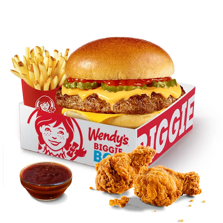 Biggie Box Cheddar Melt - Wendy's Chile - Calidad es Nuestra Receta