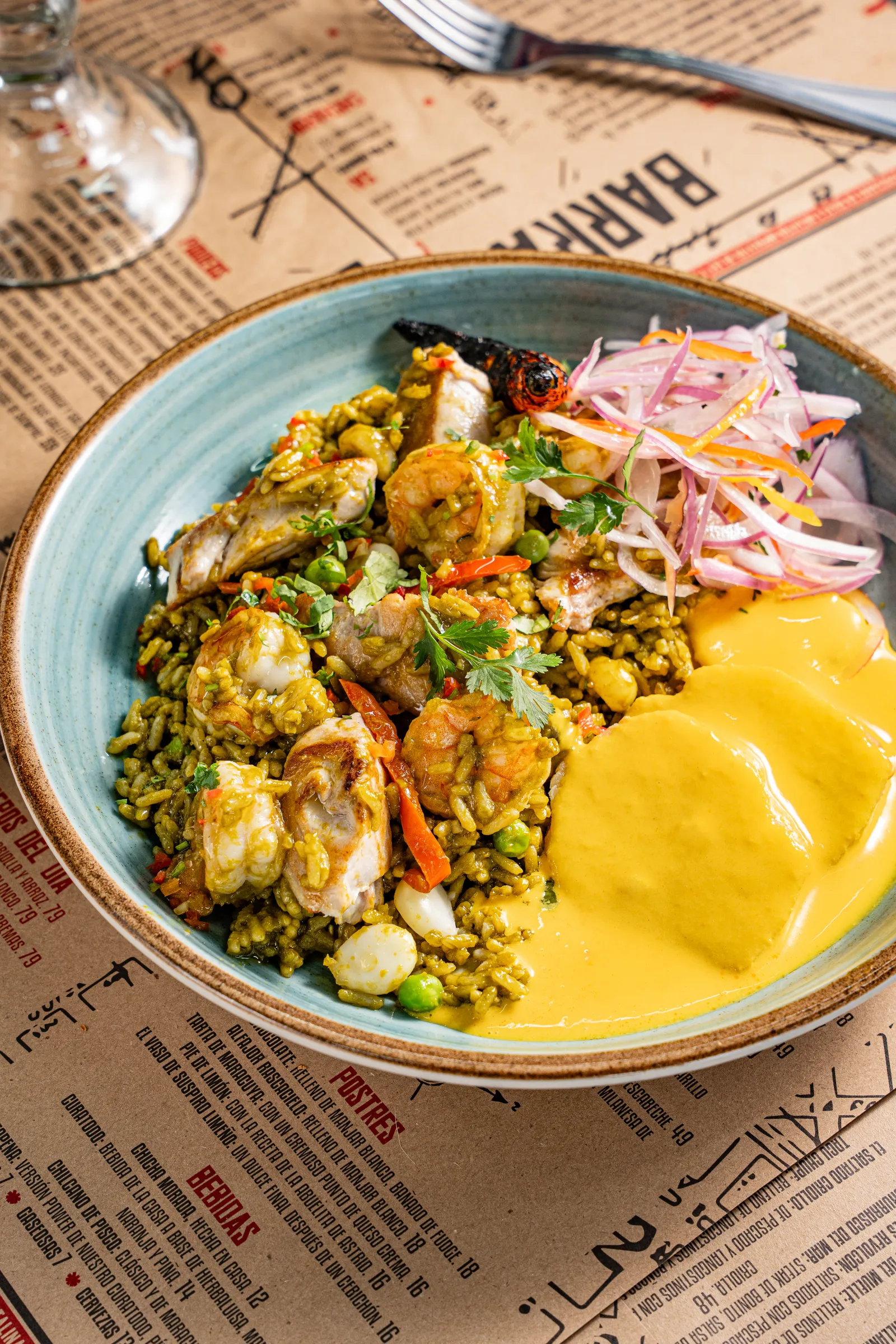 El Arroz con Pollo del Mar - Barra Chalaca | Online