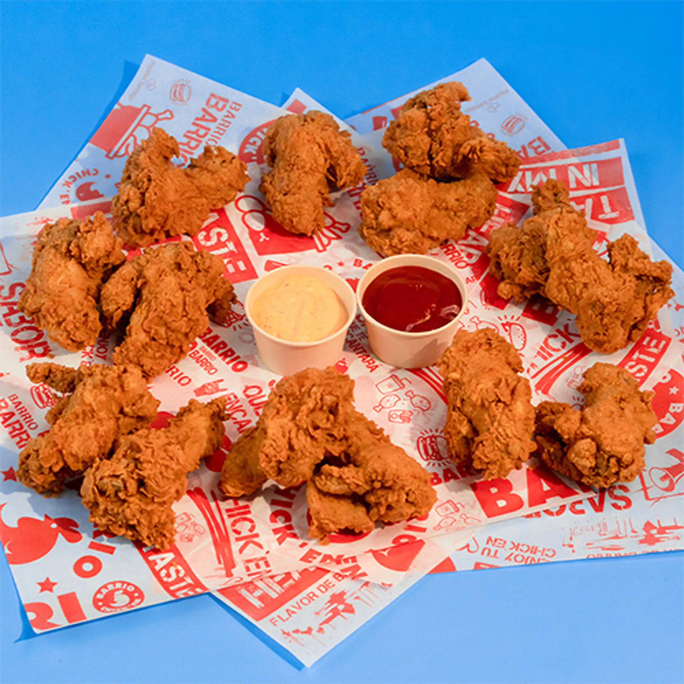 Chicken Wings x14 - Barrio Chick'en | El verdadero sabor del barrio