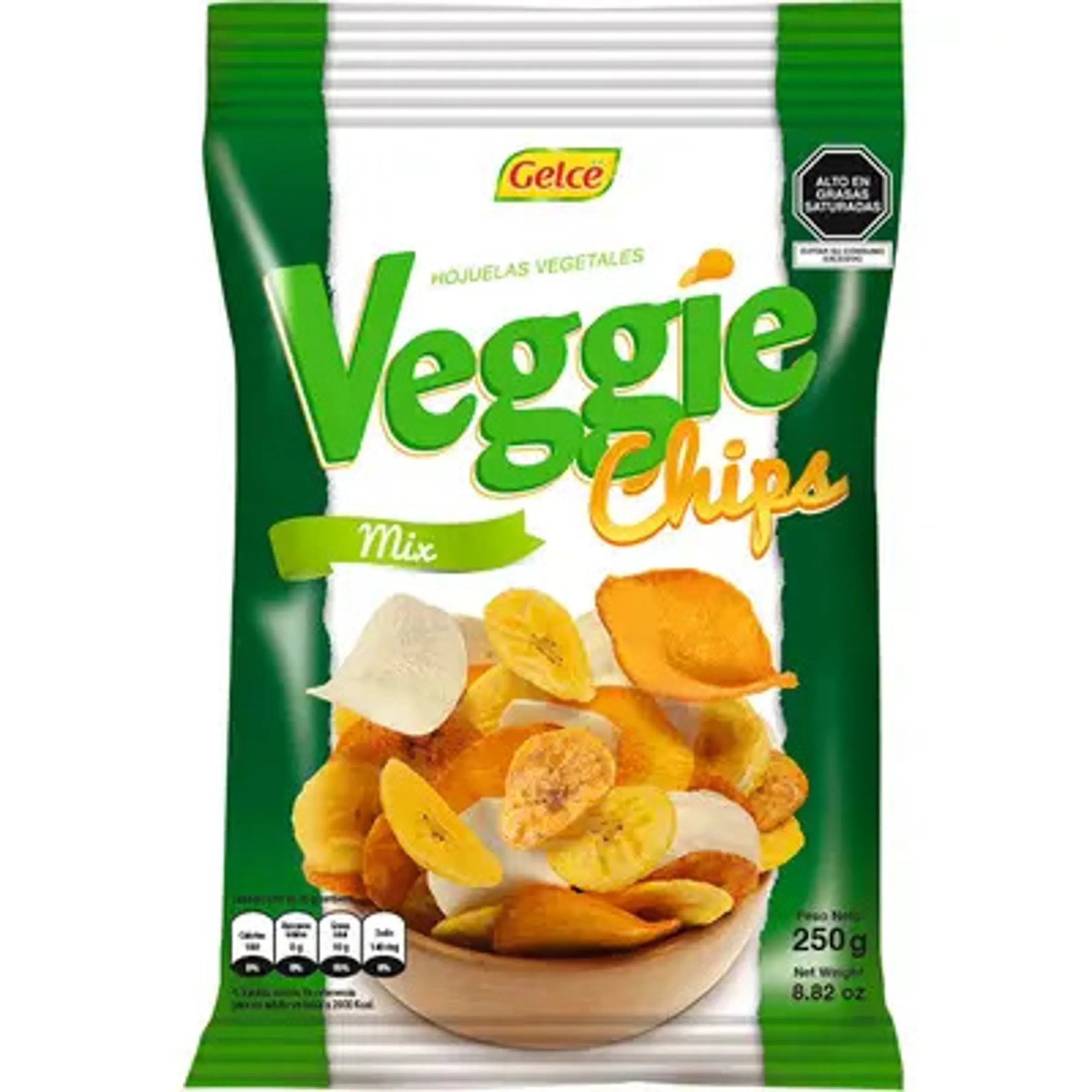 Mix Piqueo Gelce Veggie Chips Mix 250 gr - Tambo | Cada vez más cerca
