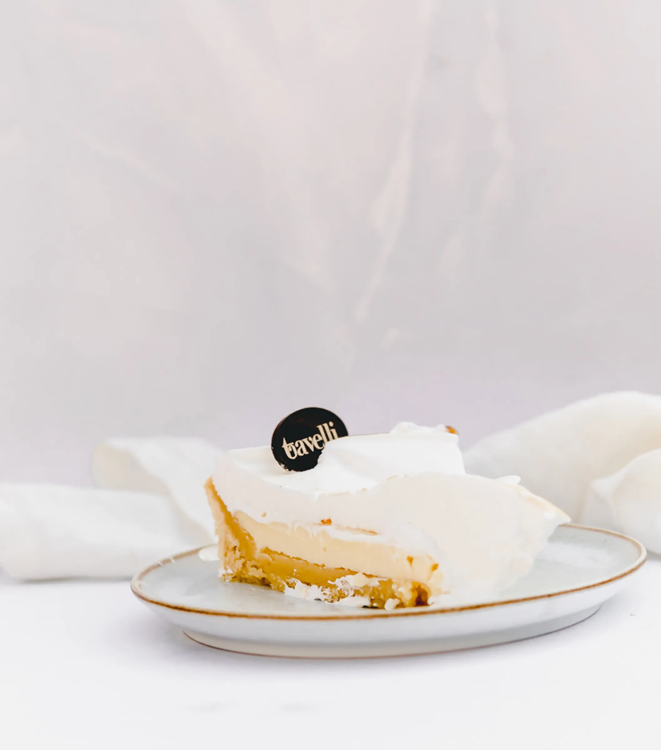 Pie de Limón - Cafeterías Tavelli - Clásico sabor y estilo