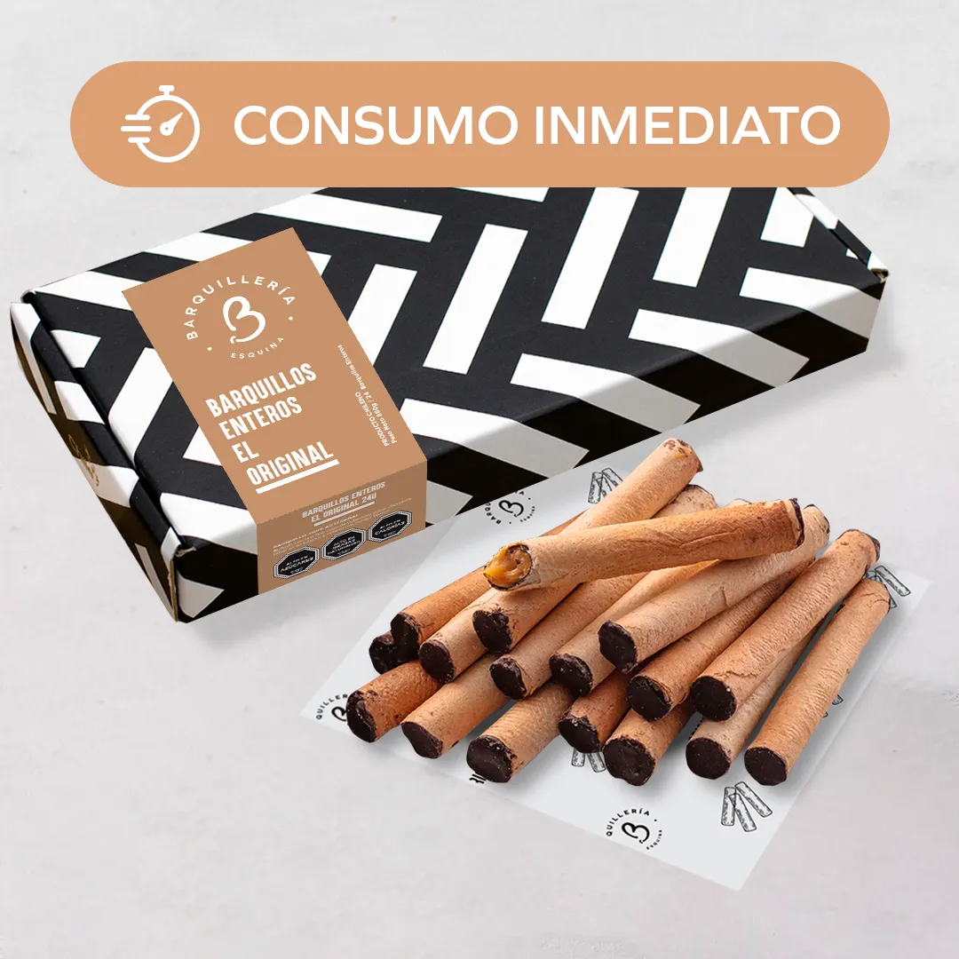 Barquillos Original Caja de 24u - Barquillería Esquina. Lo rico se ...