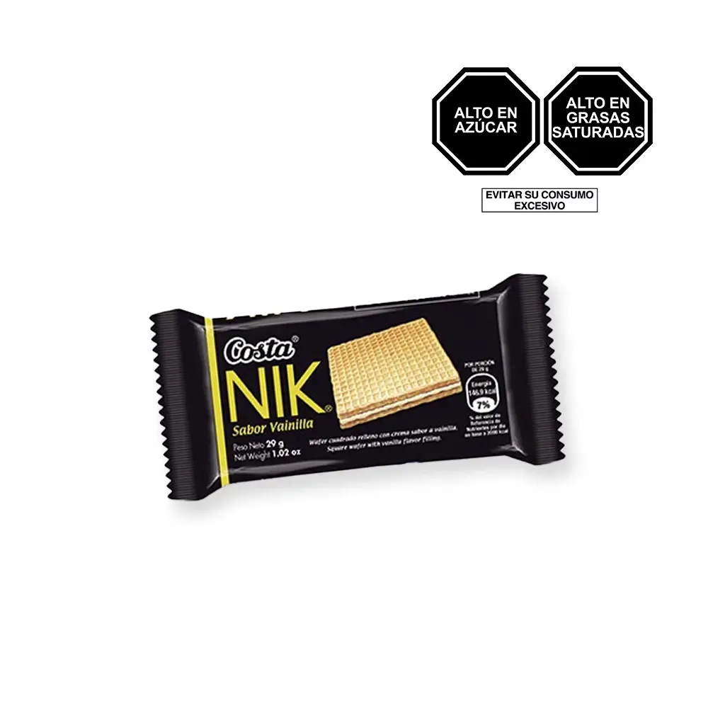 Wafer Nik Vainilla X 27 Gr - Tambo | Cada vez más cerca