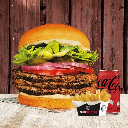 Combo Hamburguesa Triple - El Especialista en Sándwich