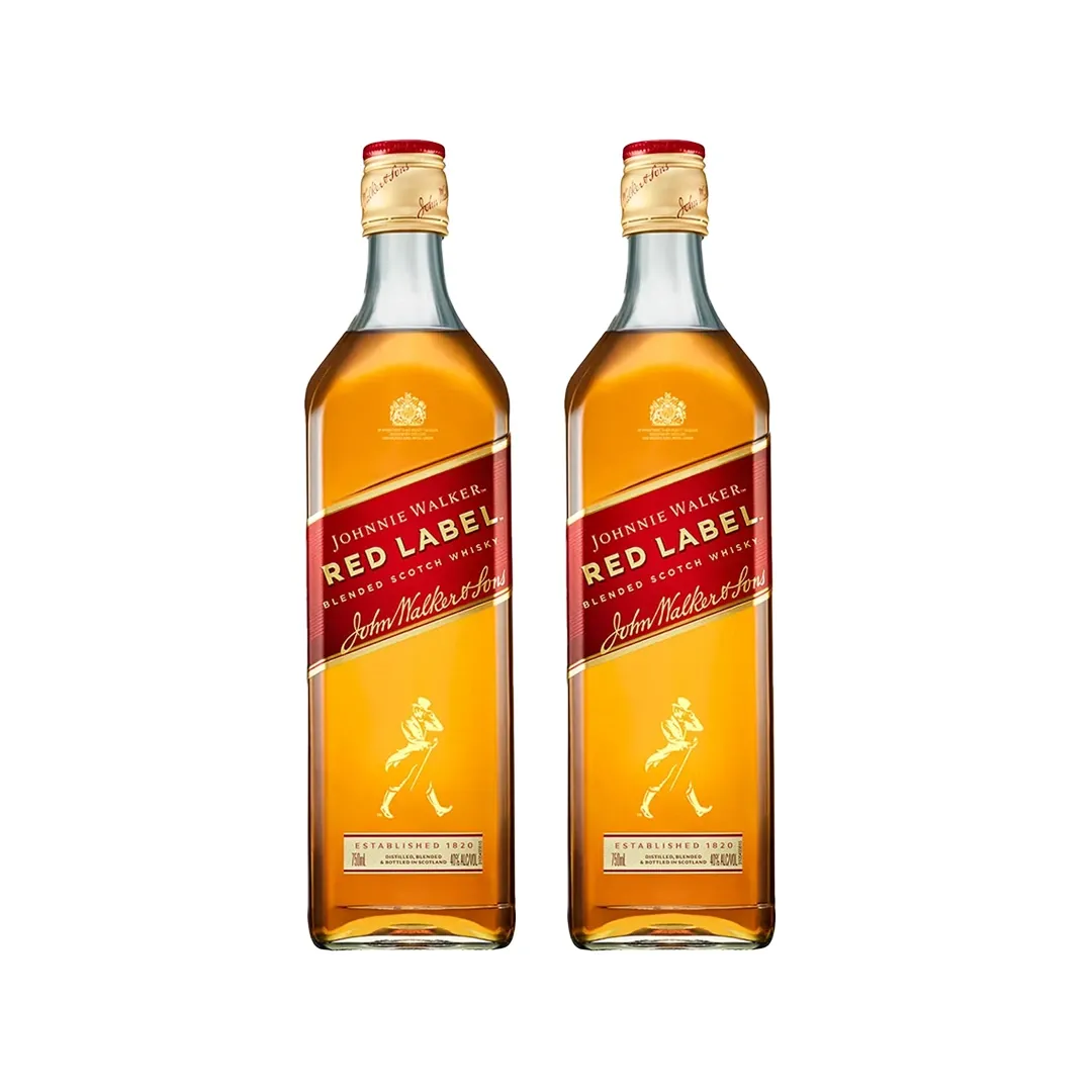 Pack (2 Whisky Johnnie Walker Red Label 750 Ml) - Tambo & Yape | Cada ...