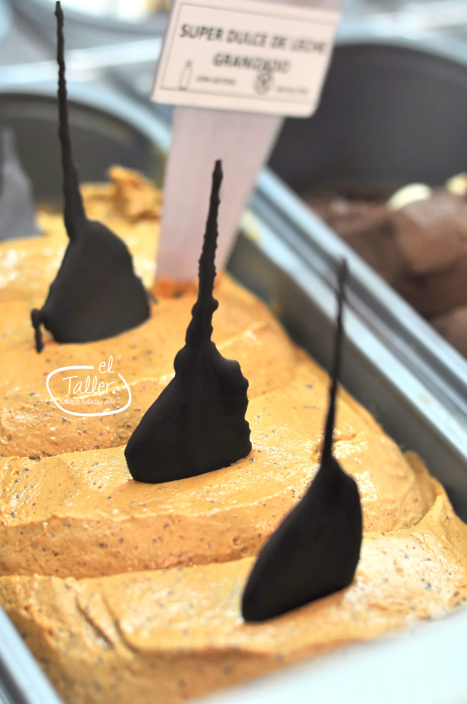 Super Dulce de leche Granizado 550 ml - El Taller - Club de Helado y Café