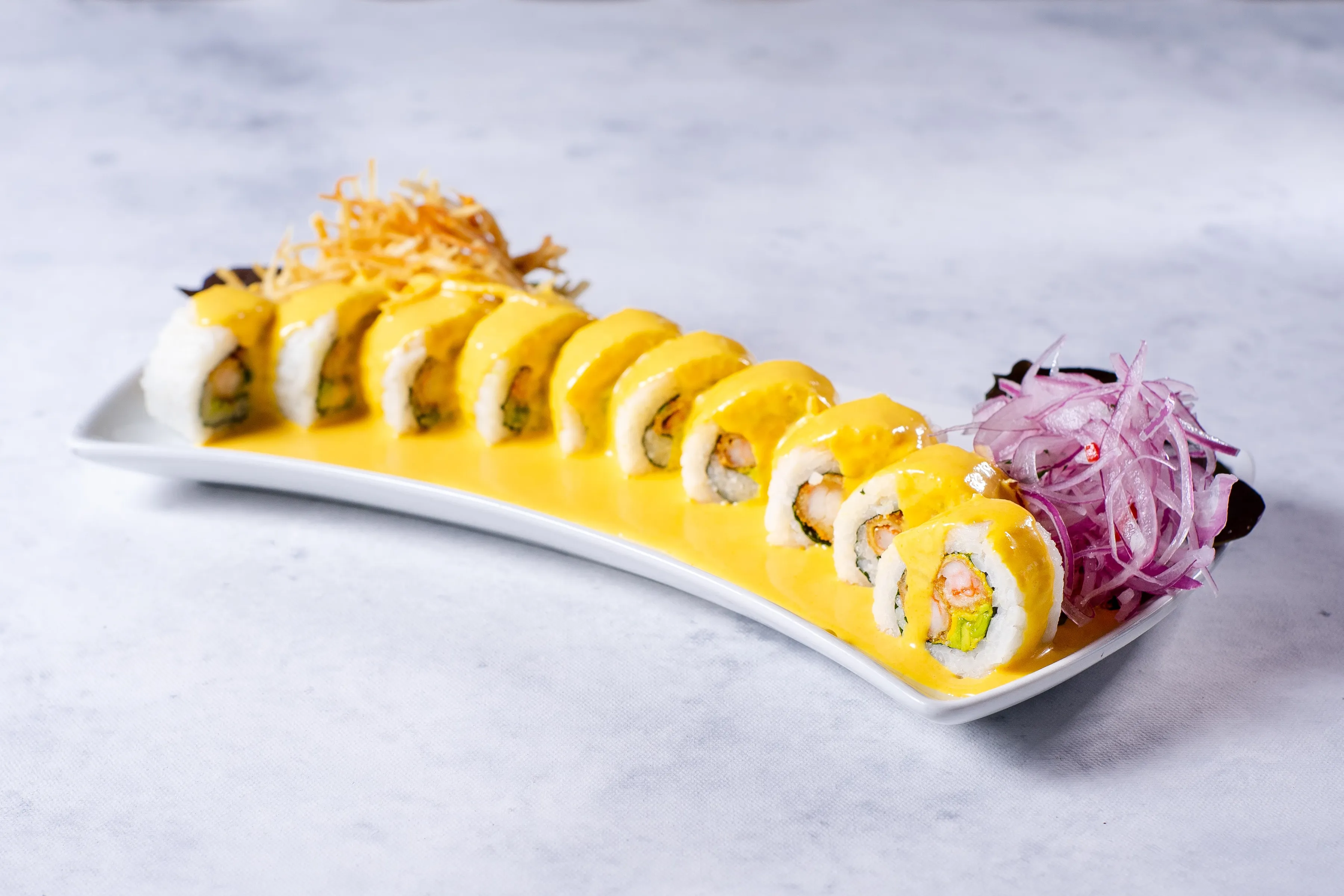 Huancaína maki - Inagi - Comida peruana y sushi nikkei - Restaurante y ...