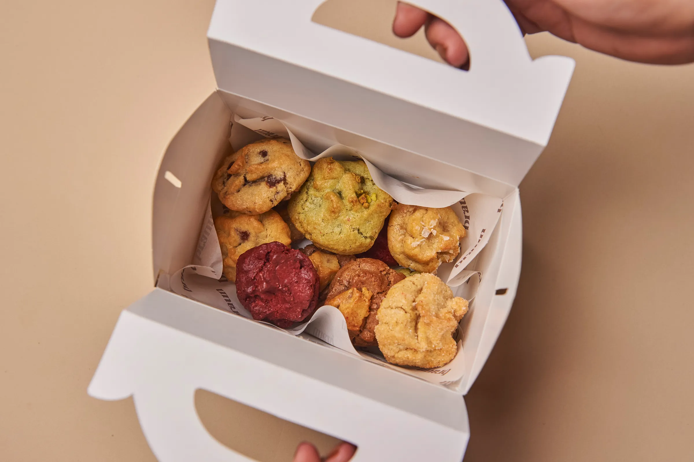 Caja 12 Mini Braun - braun cookies | galletas & soft serve