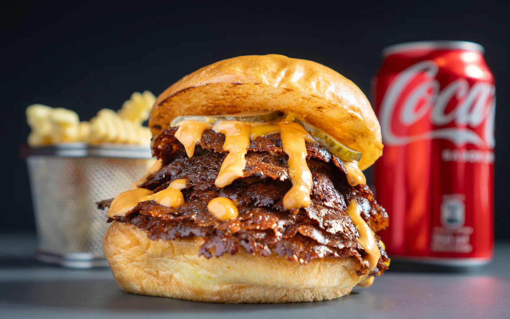 Ryge Burger + fries + bebida - Ryge Burger | Pide online