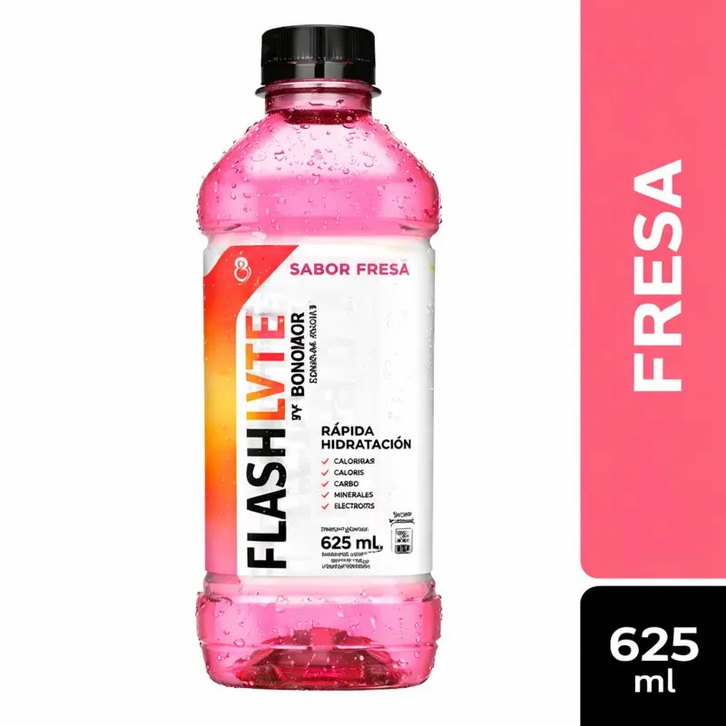 Flashlyte Fresa 625 ML. - En Tu Hogar by Coca-Cola | Compra online