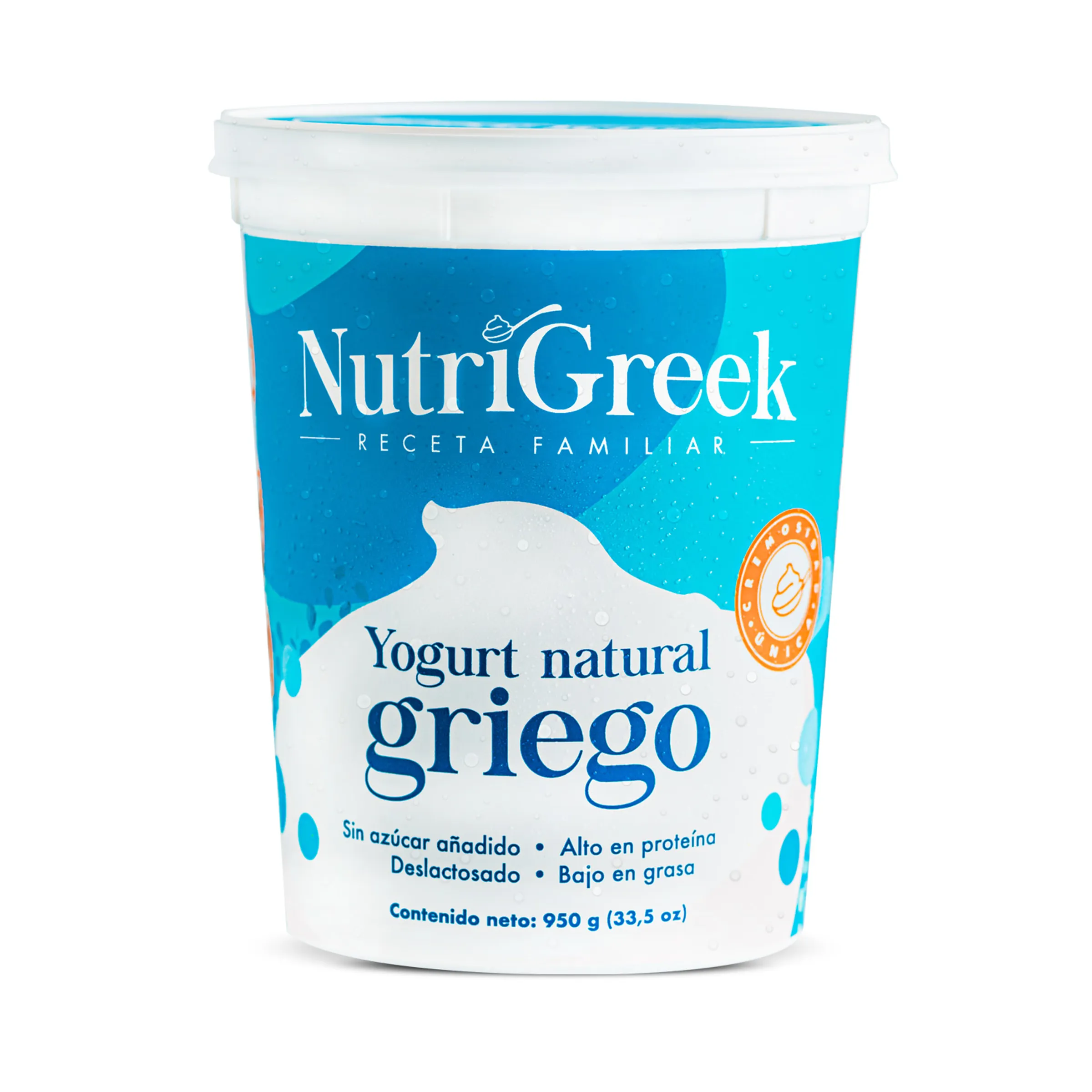 Yogurt Griego Natural 950 g - NutriGreek | Receta familiar