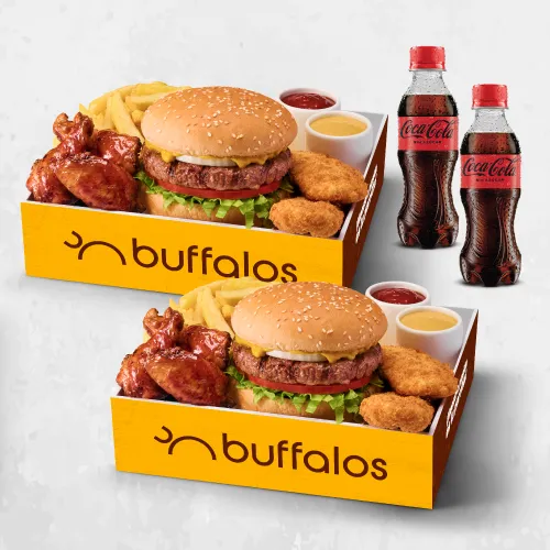 Doble Buffa Box - Buffalos a domicilio