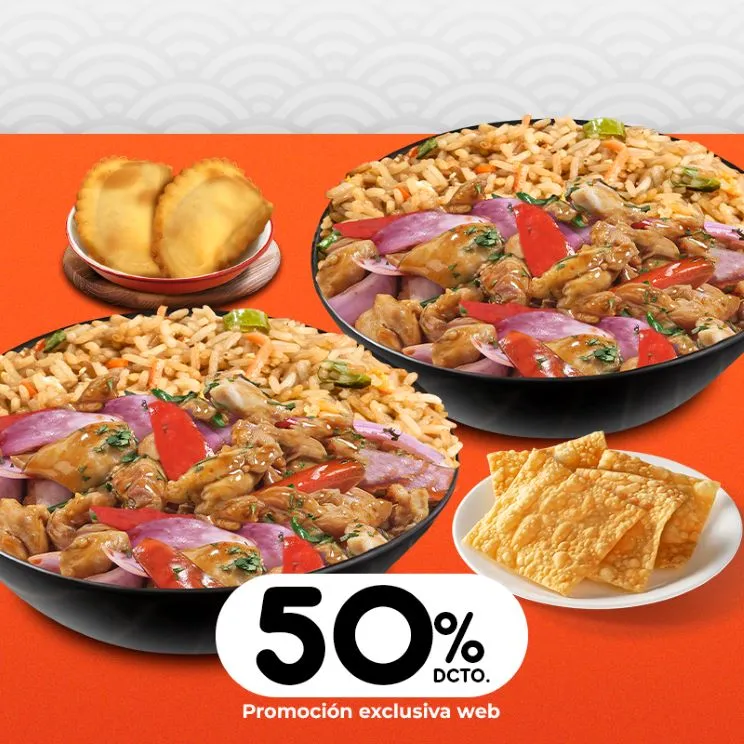 Combo Wok Duo 50% - China Wok | Todo sabe mejor al wok!
