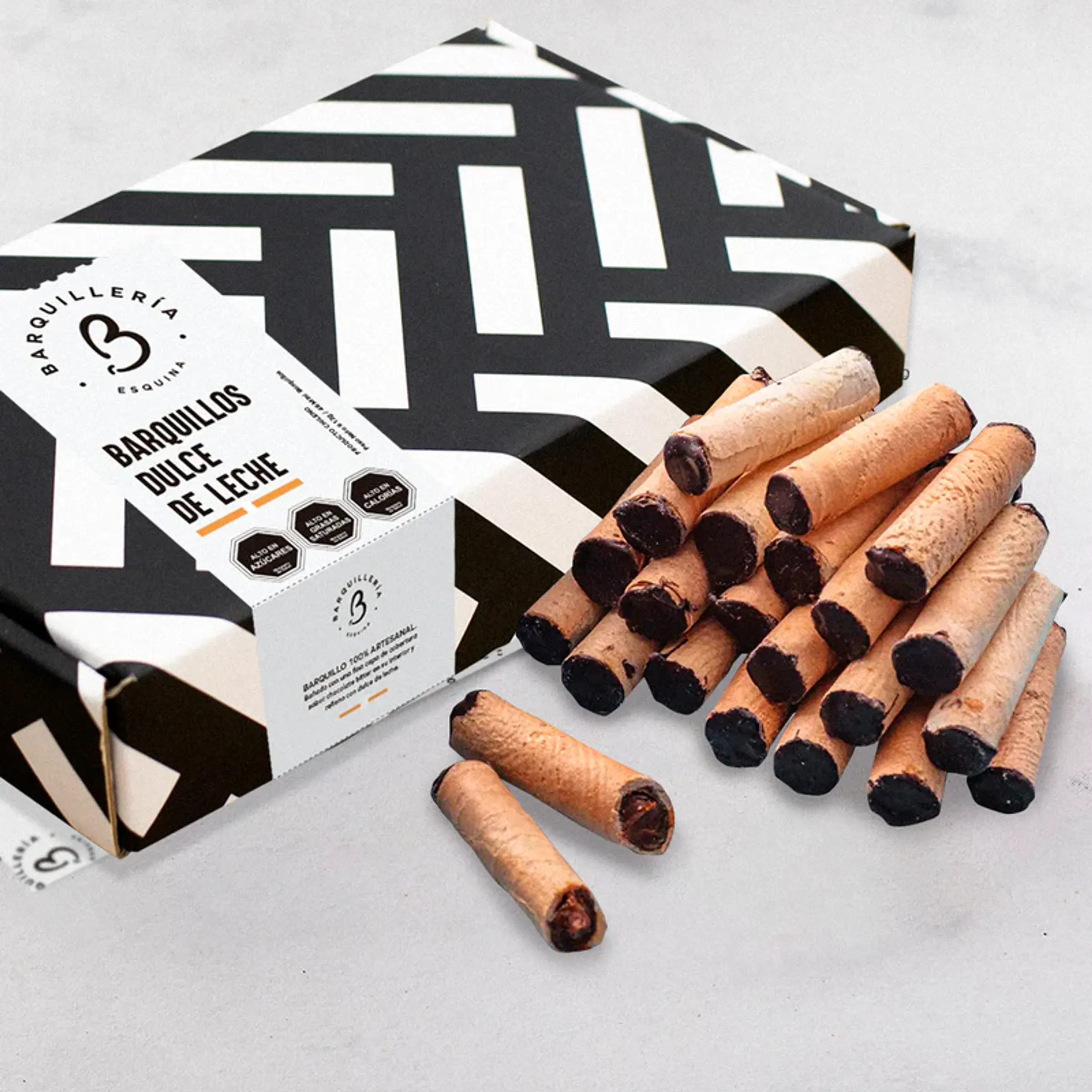 Mini barquillo dulce de leche 48 unidades - AM | DULCERIA - 1979