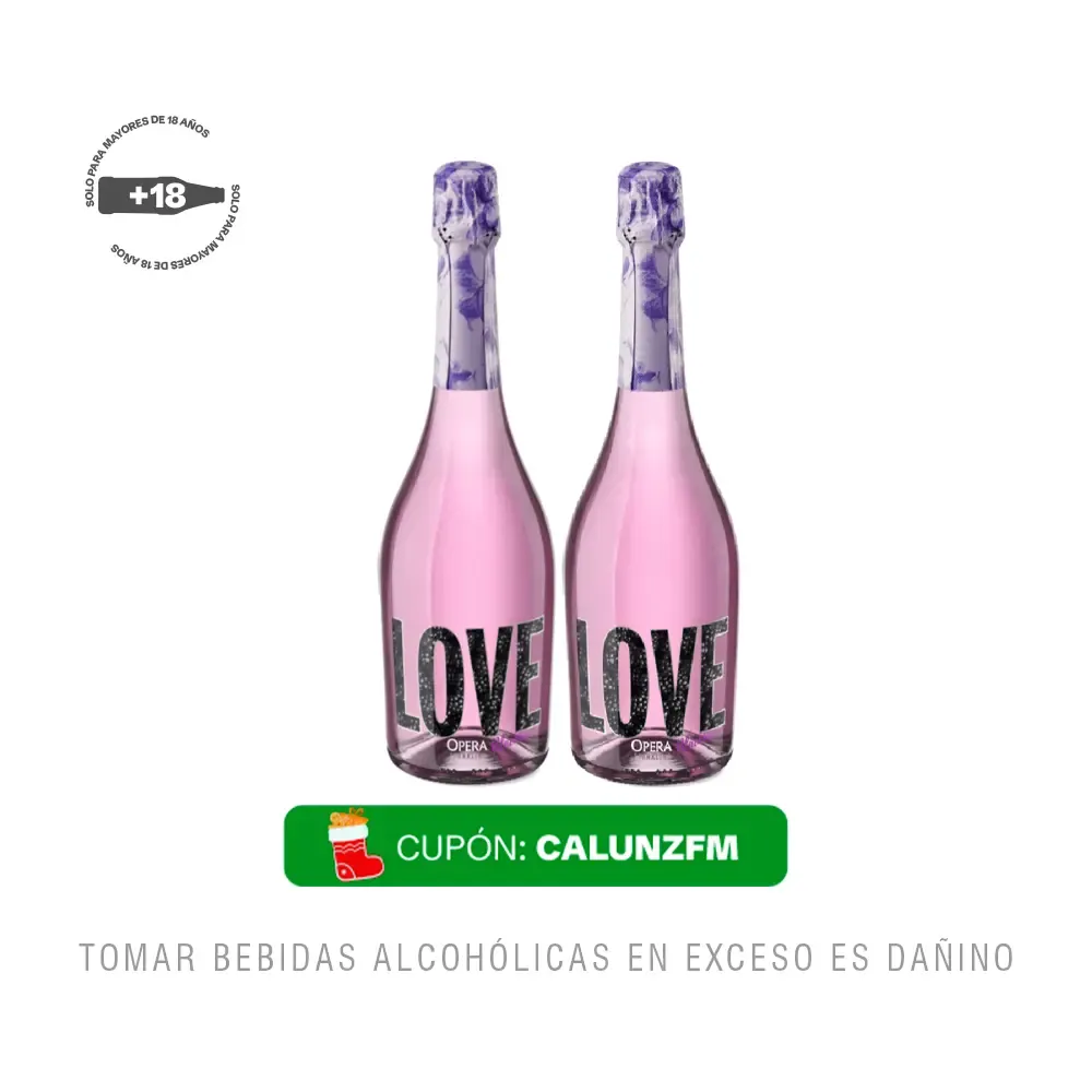 Pack (2 Espumante Opera Prima Love x 750 Ml) - Tambo | Cada vez más cerca