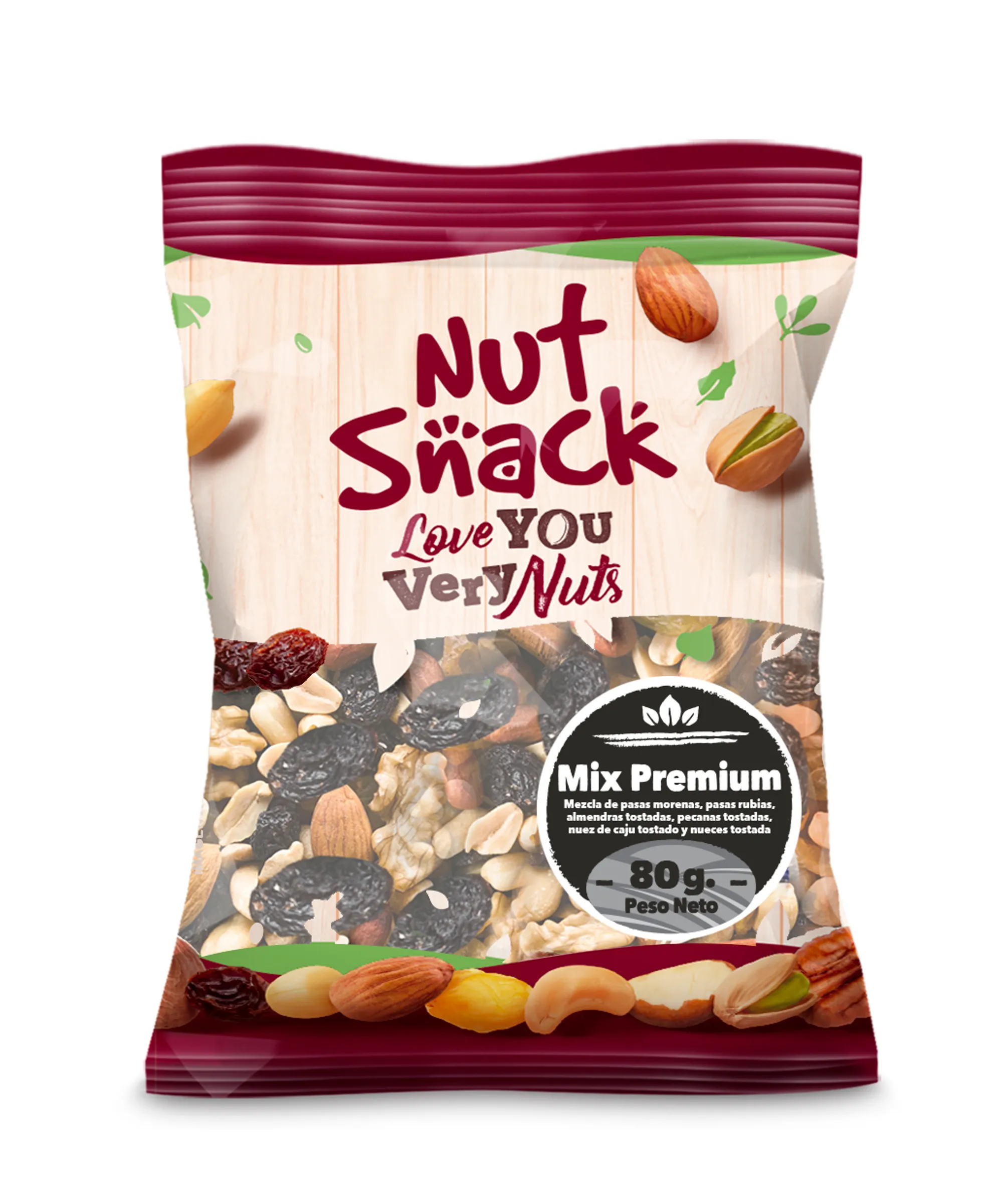 Mix Premium Nut Snack 80 gr - Tambo | Cada vez más cerca