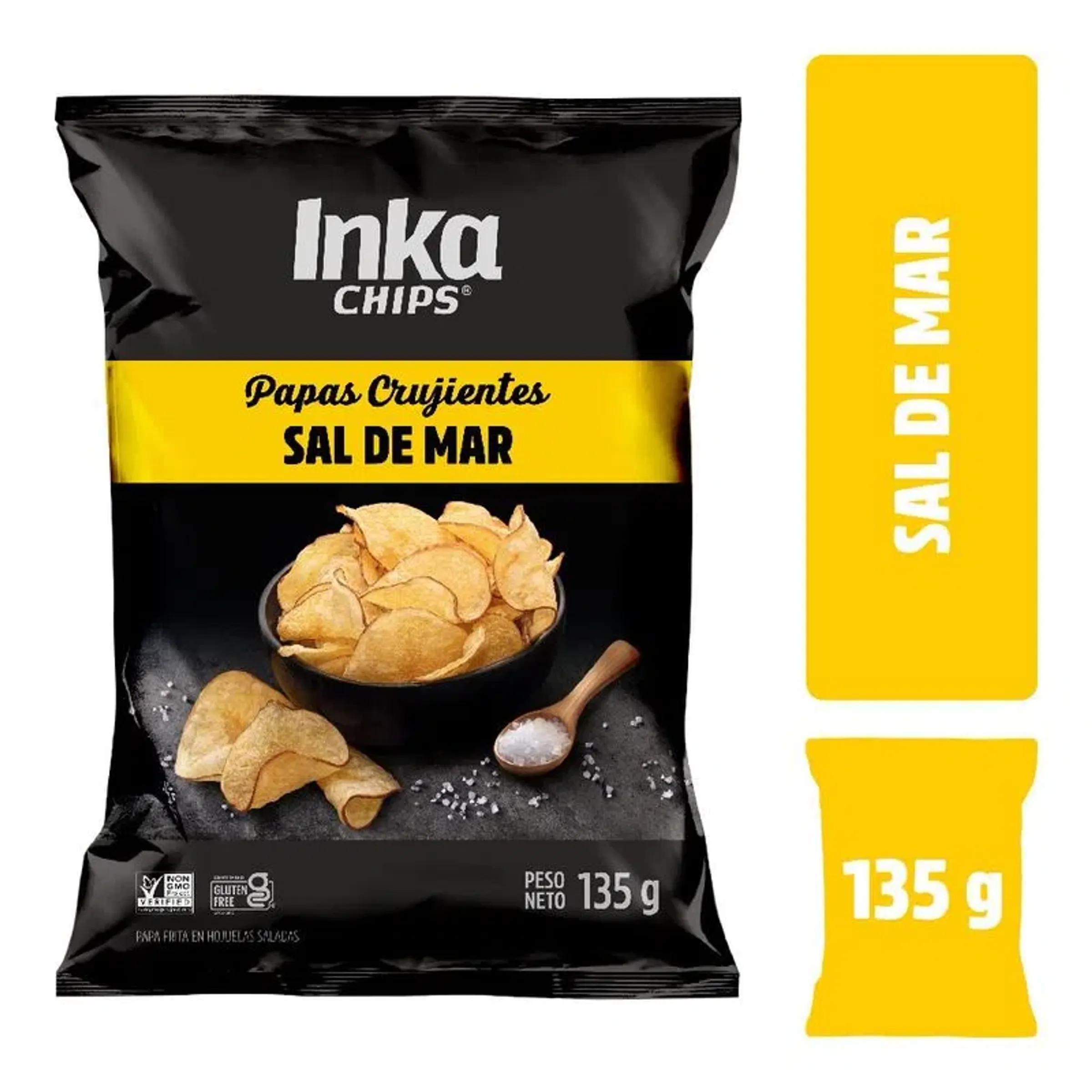 Papas Inka Chips Sal de Mar 135 gr - Tambo | Cada vez más cerca