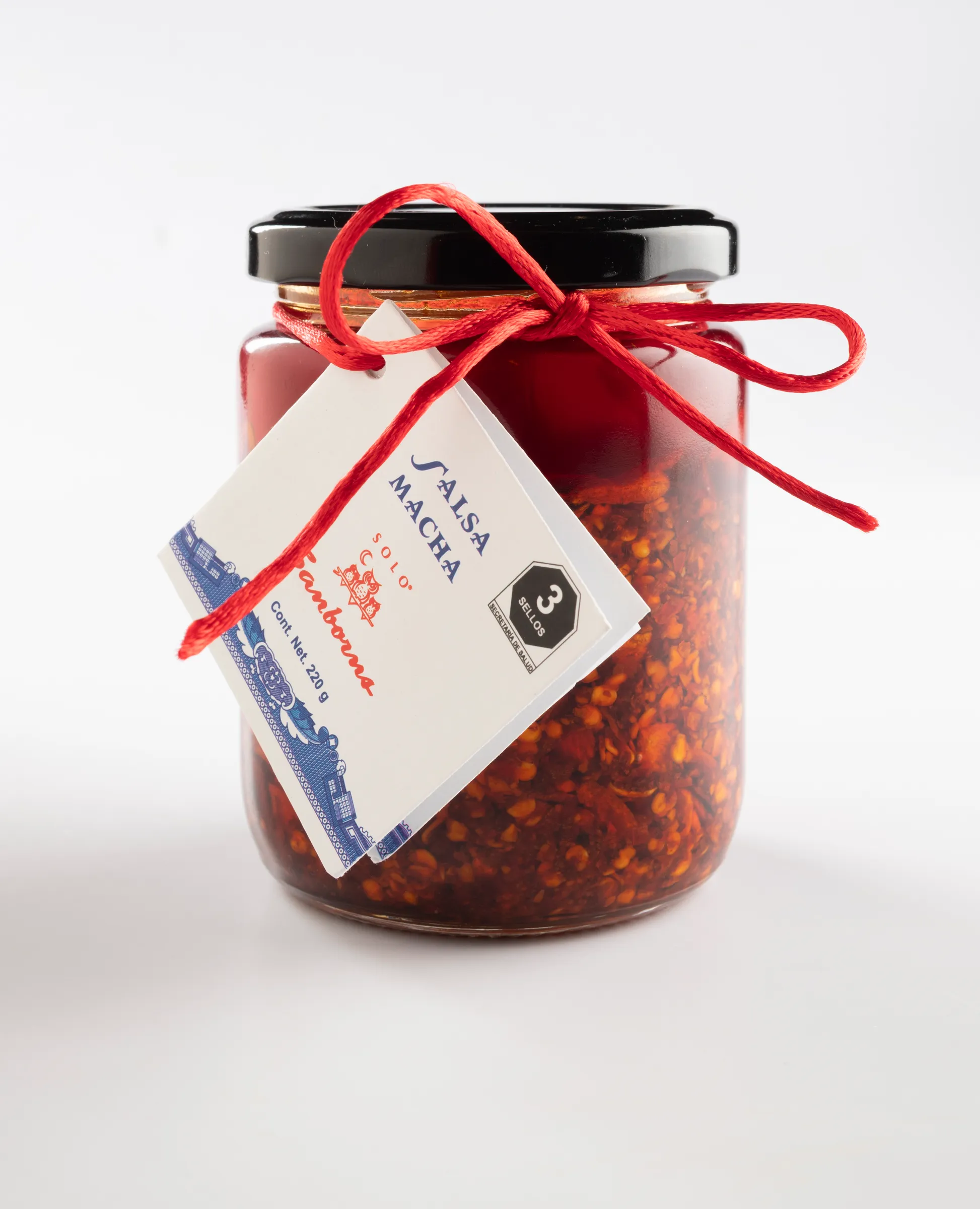Salsa Macha Frasco SKU 18655 - Sólo Sanborns | Delivery