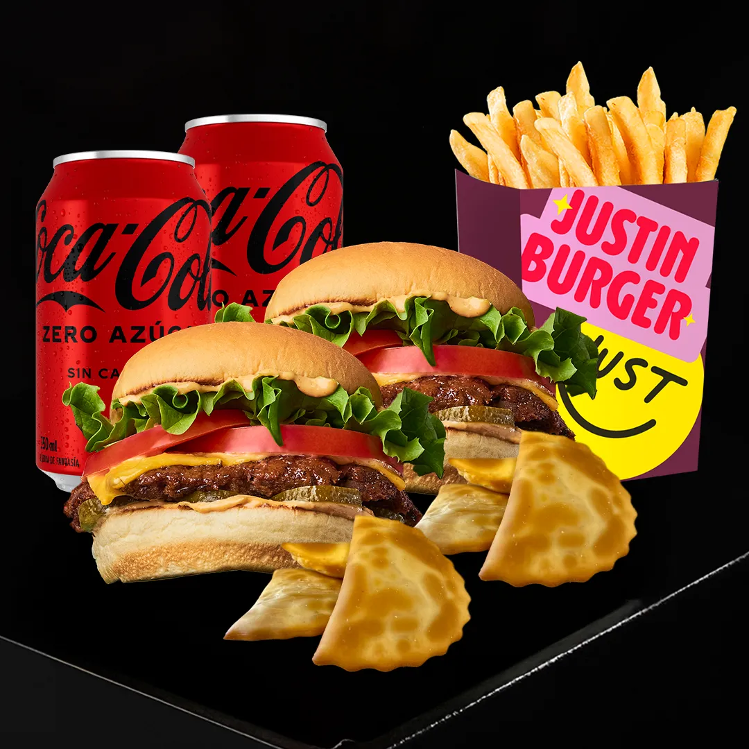 Combo Box Duo - Just Burger | La Burger más pop! smash burgers para ...