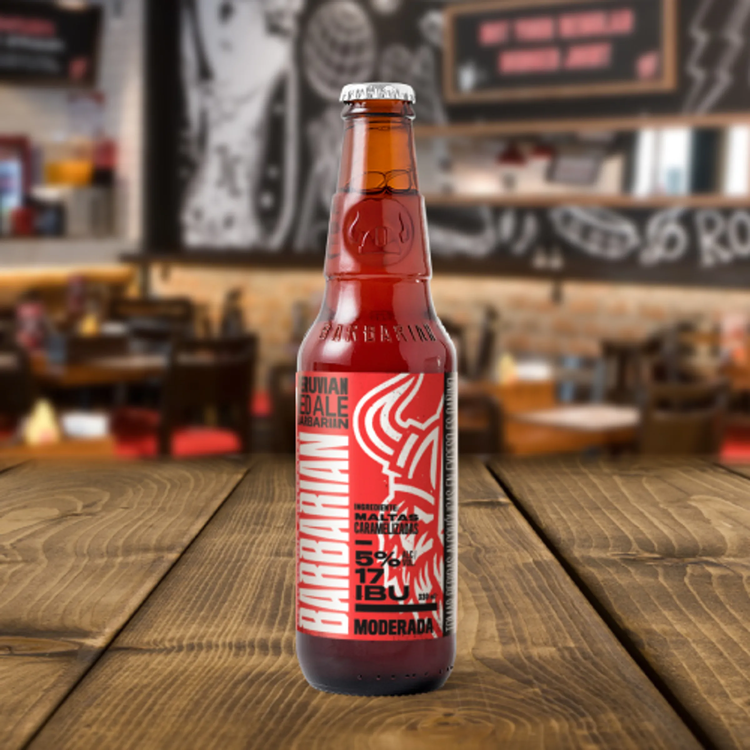 Barbarian Red Ale - Juicy Lucy | Prime Burgers