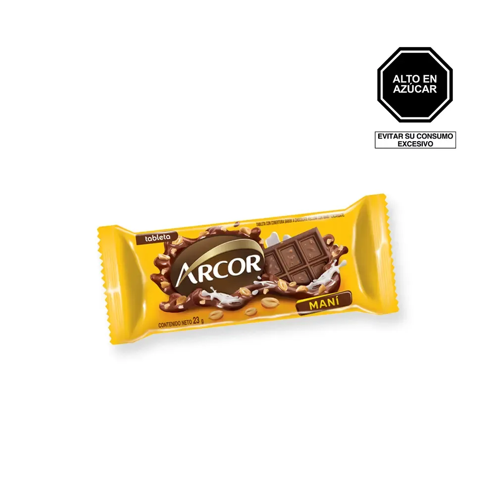 Tableta Mani Arcor X 23 Gr - Tambo | Cada vez más cerca