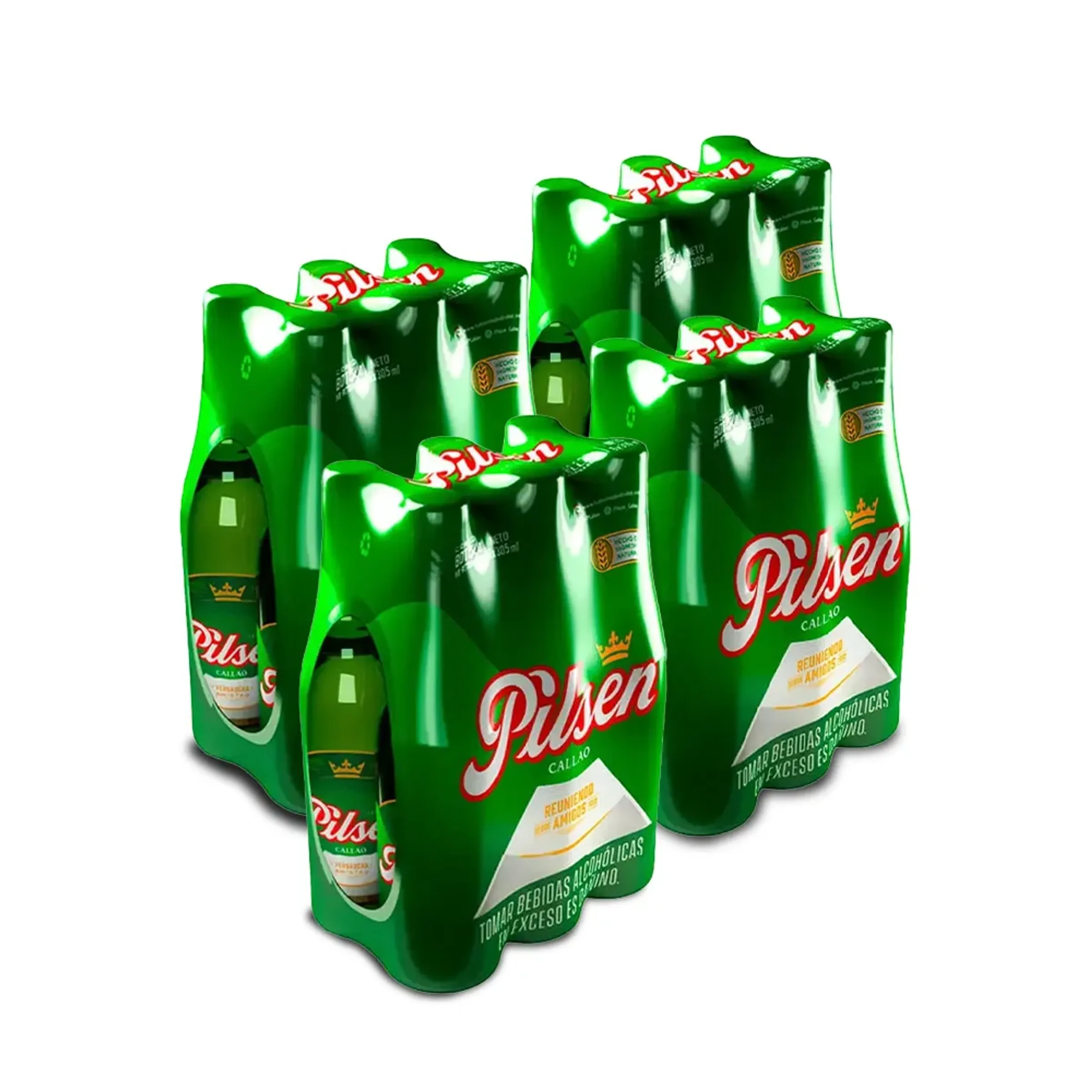 Pack (4 Cerveza Pilsen Sixpack Botella x 305 Ml) - Tambo | Cada vez más ...