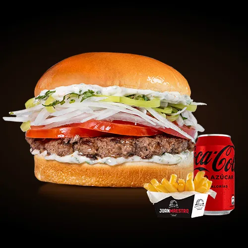 Combo Smashter Burger Criollo - El Especialista en Sándwich