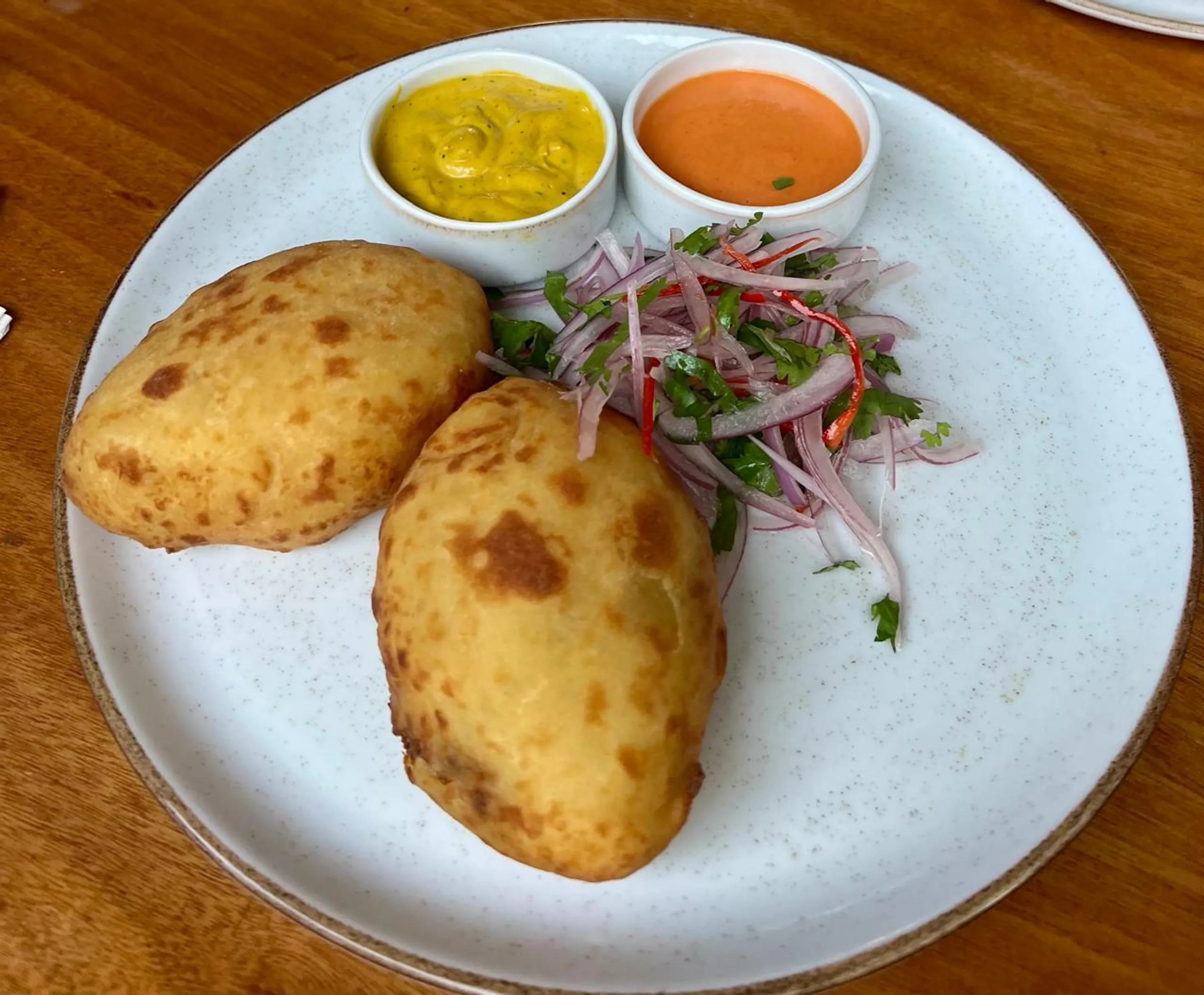 Papas rellenas - TANTA - Restaurante peruano