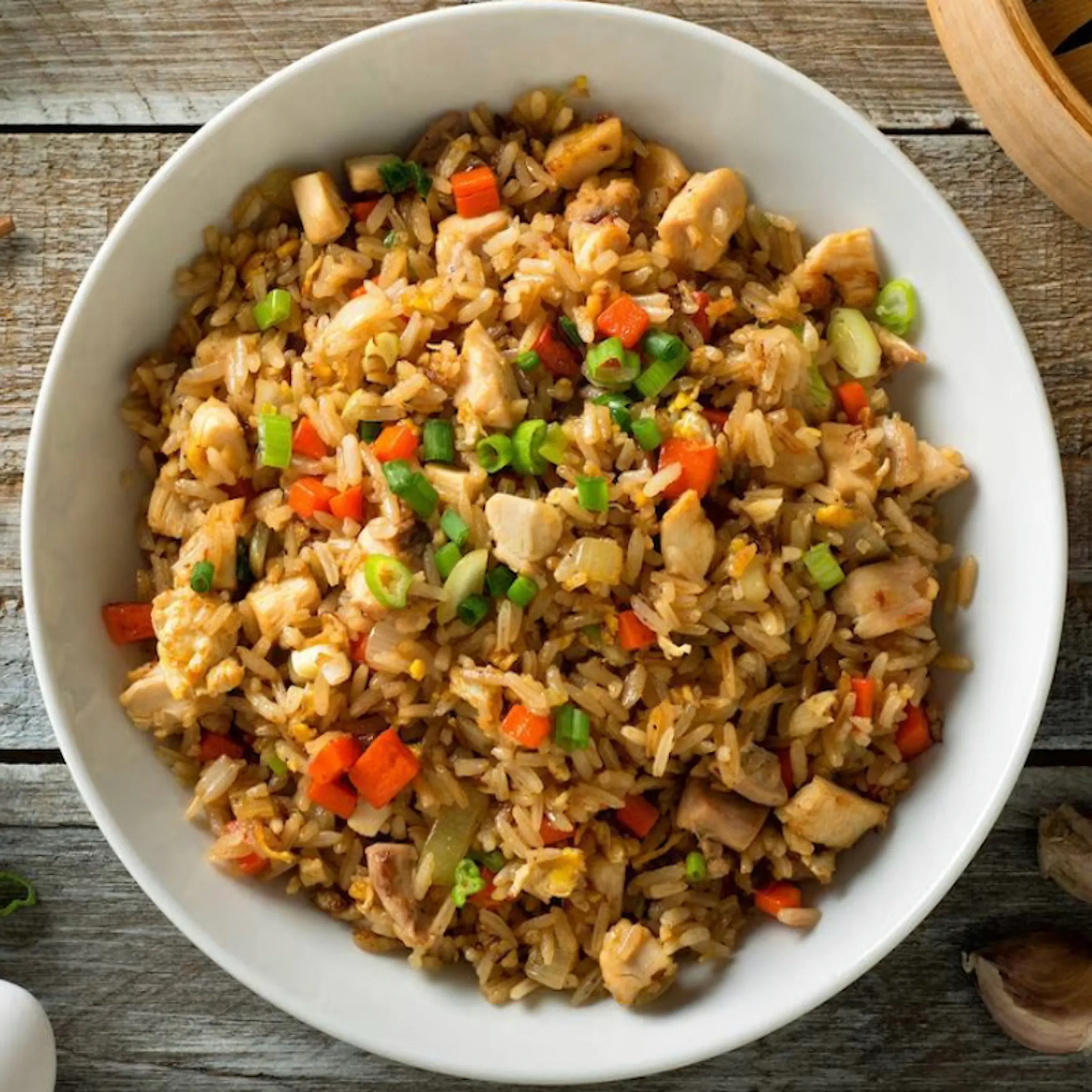 Yakimeshi camarón o mixto - Katori sushi • Bar y delivery
