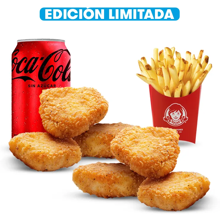 Combo nuggets X6 - Wendy's Chile - Calidad es Nuestra Receta