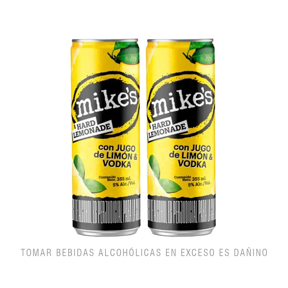 Pack (2 Rtd Mikes Hard Lemonade x 355 Ml) - Tambo | Cada vez más cerca