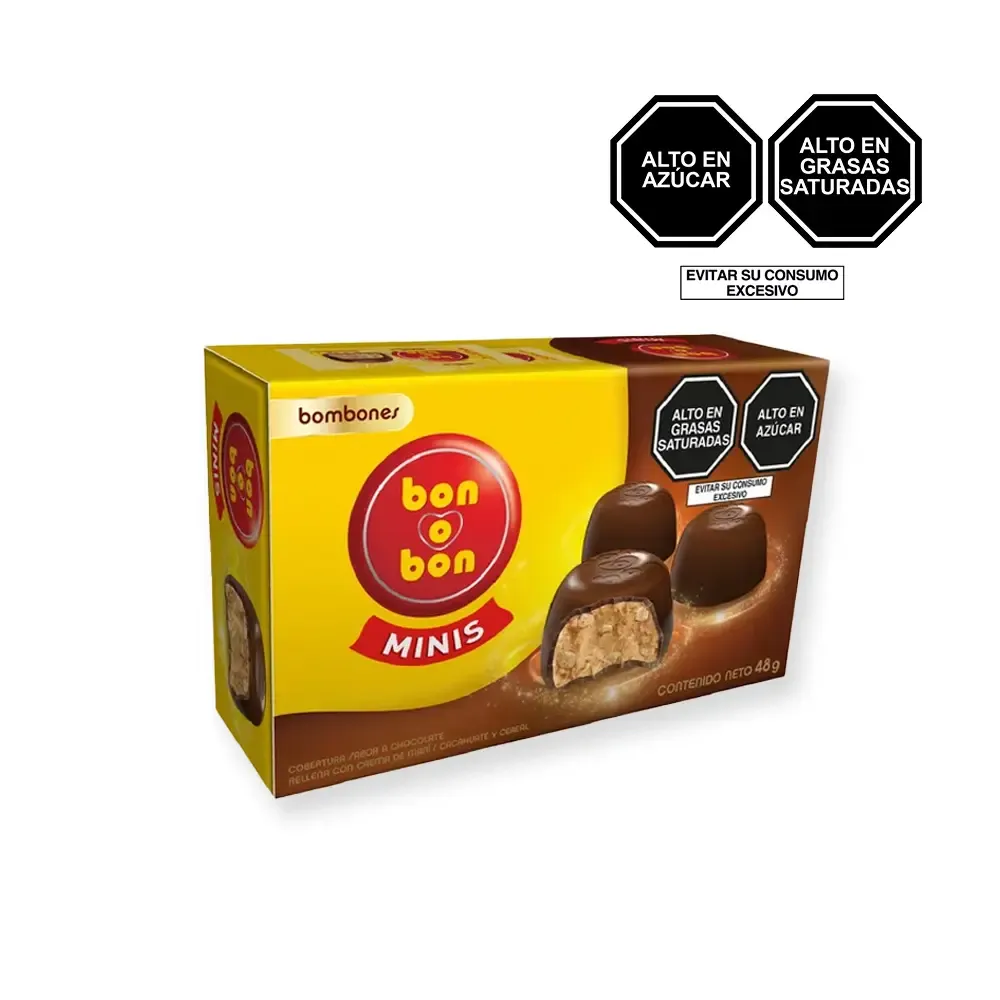 Chocolate Mini Bon O Bon Mani Caja X 48 Gr - Tambo | Cada vez más cerca