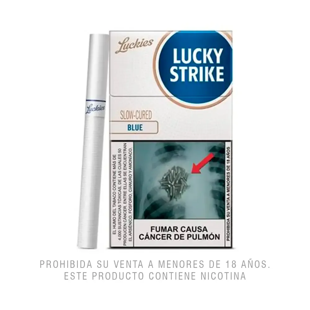 Cigarro Lucky Strike Blue X 10 Und - Tambo | Cada vez más cerca