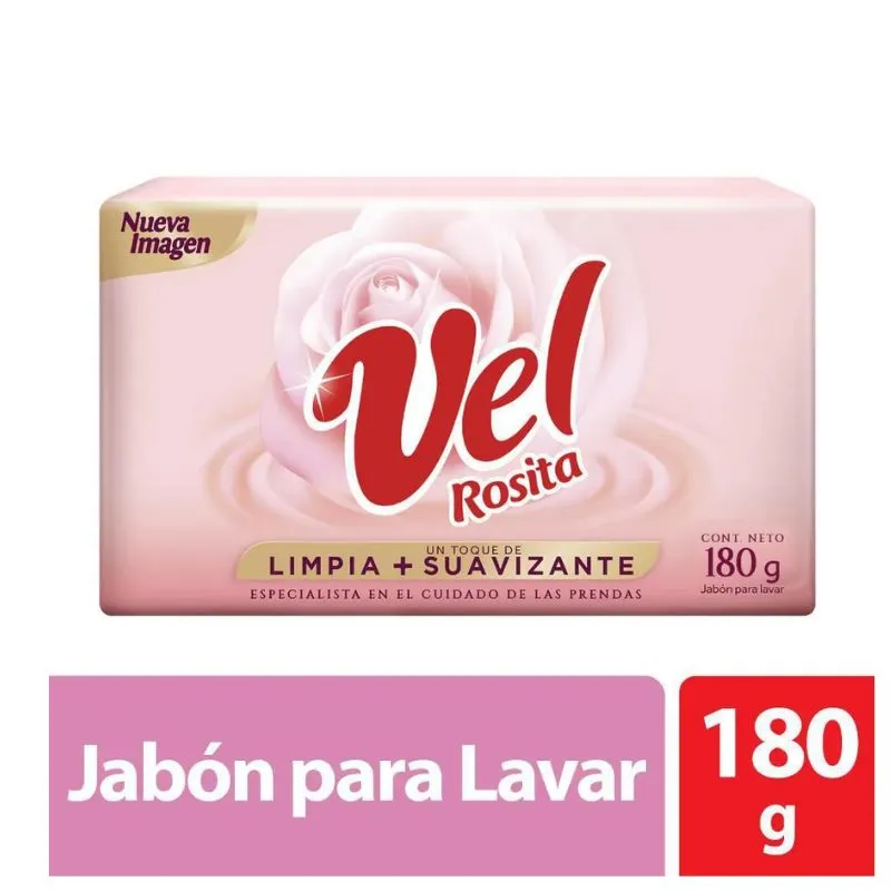 JABON VEL ROSITA 180G TOQUE SUAVIZANTE - Supermercados La 80 | Compra ...