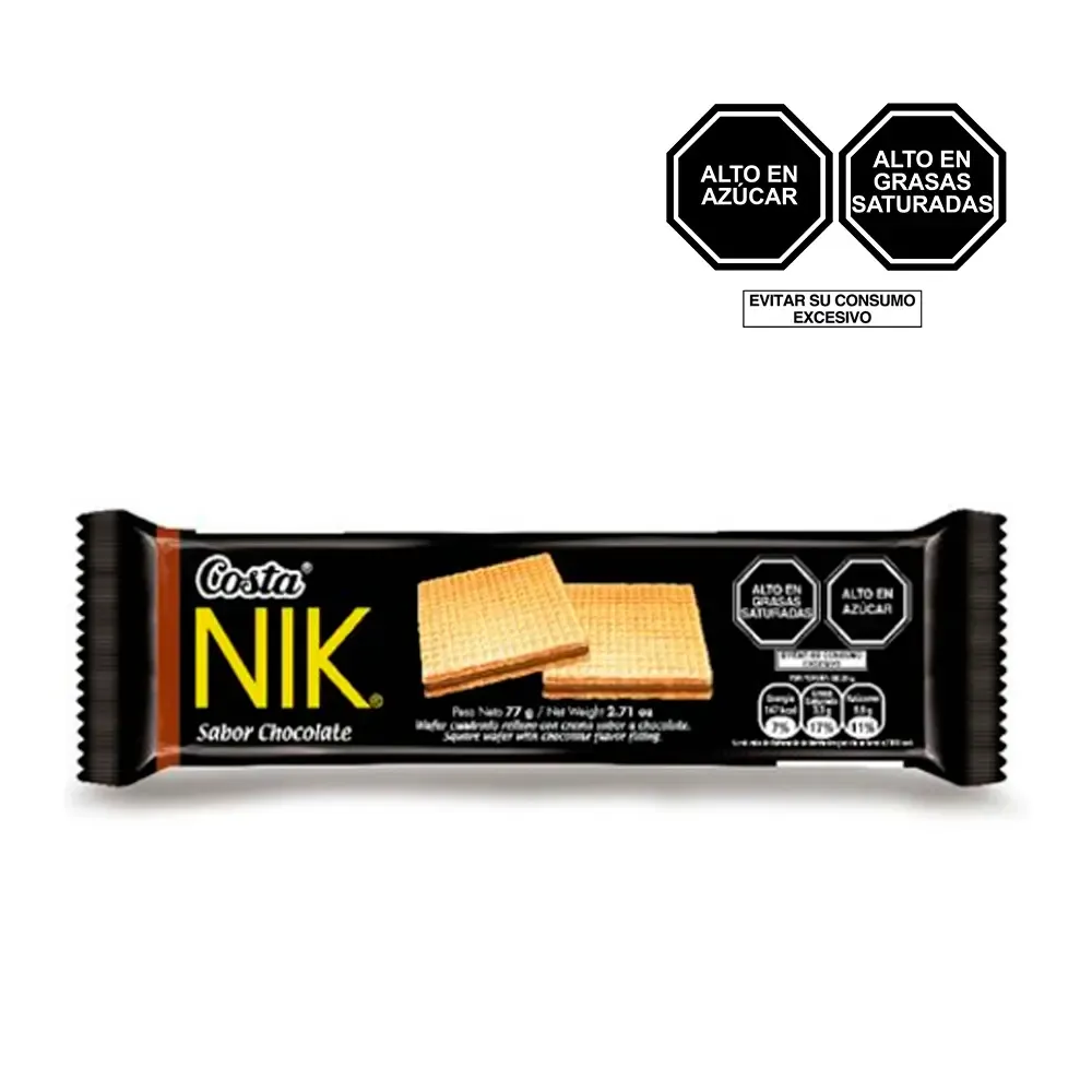 Wafer Nik Chocolate 72 g - Tambo | Cada vez más cerca