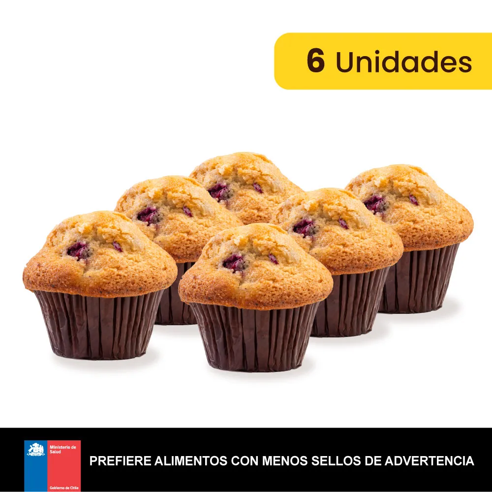 Pack 6 unidades Muffins - Castaño - Desde 1933