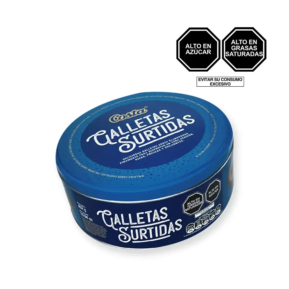 Galleta Costa Surtida Lata X 390 Gr - Tambo | Cada vez más cerca