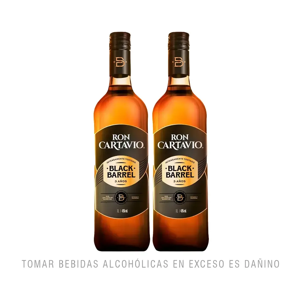 Pack 2 Ron Black Barrel 1L - Tambo | Cada vez más cerca
