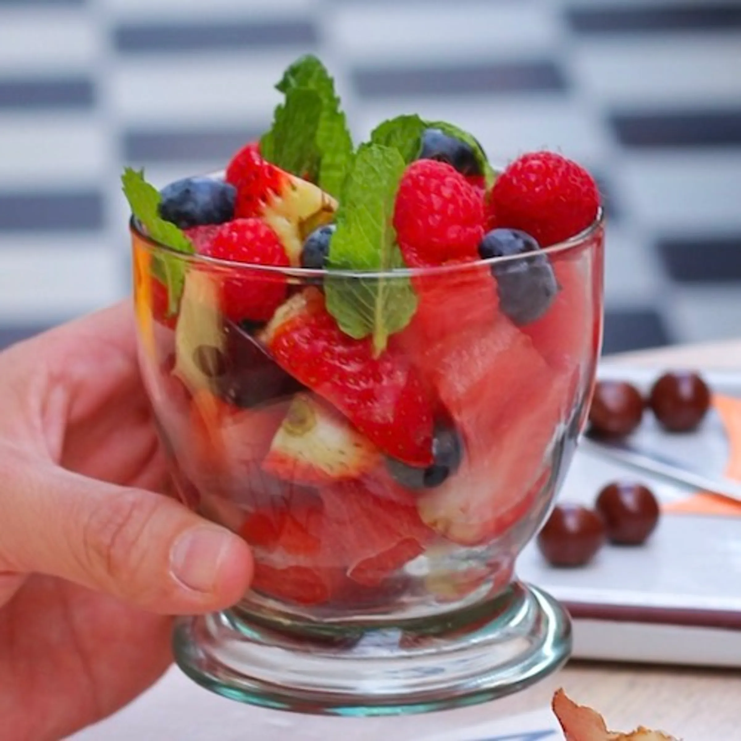 Copa de Frutas Pa Mí - Al Agua Patos | Tostadas & Café