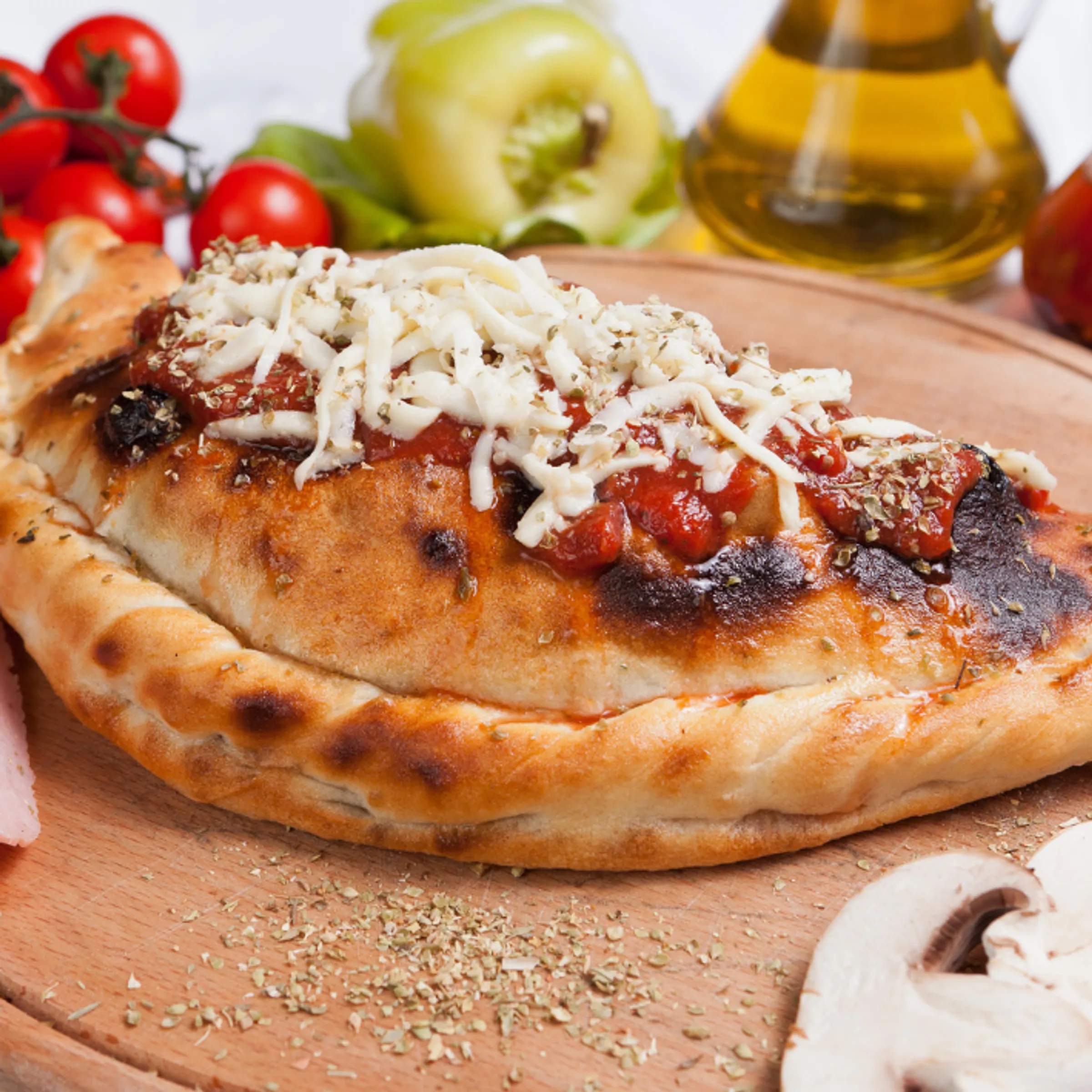 Calzone Veggie - De Pura Madre - Friendly Bakery