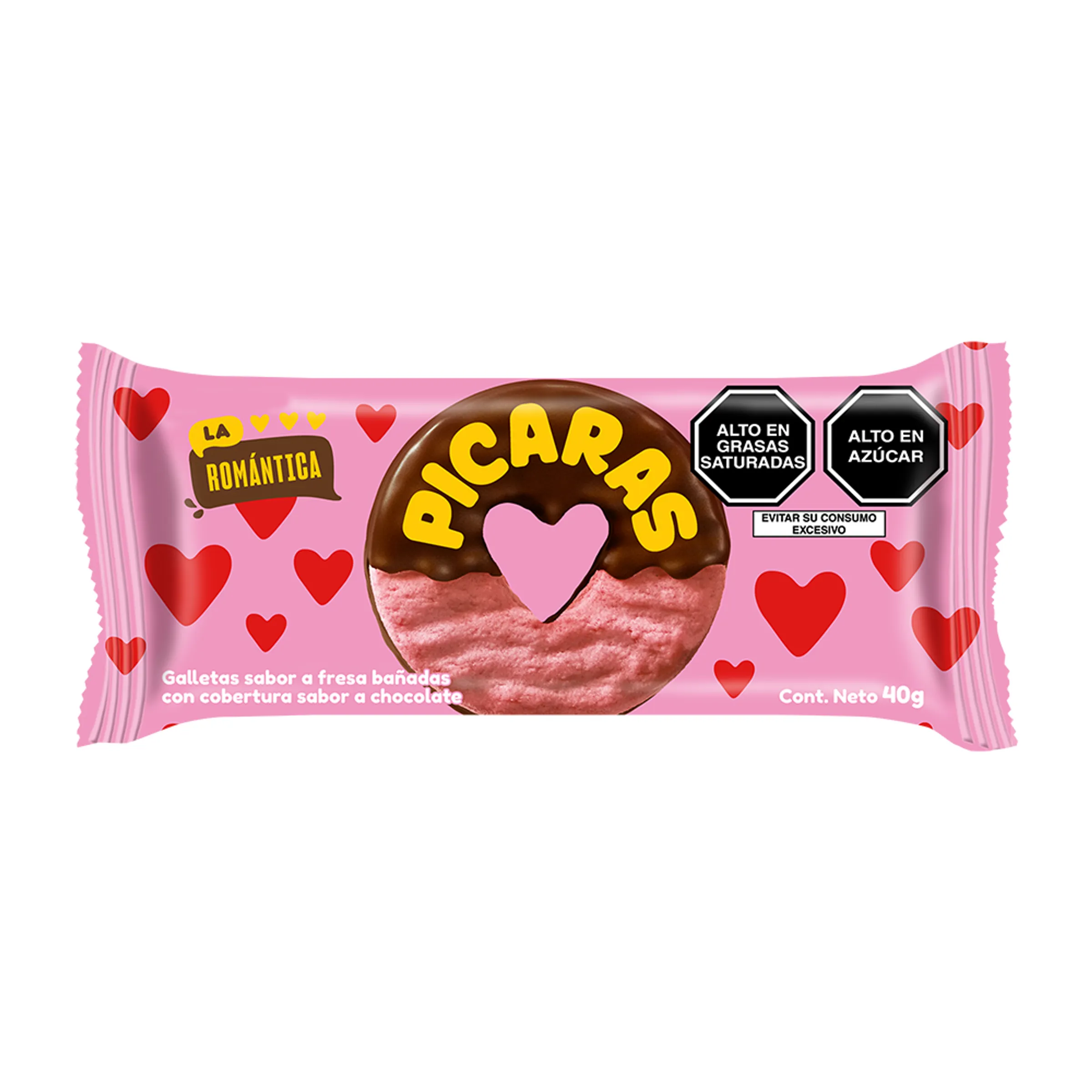 Galleta Picaras Corazón Fresa 40 gr - Tambo | Cada vez más cerca