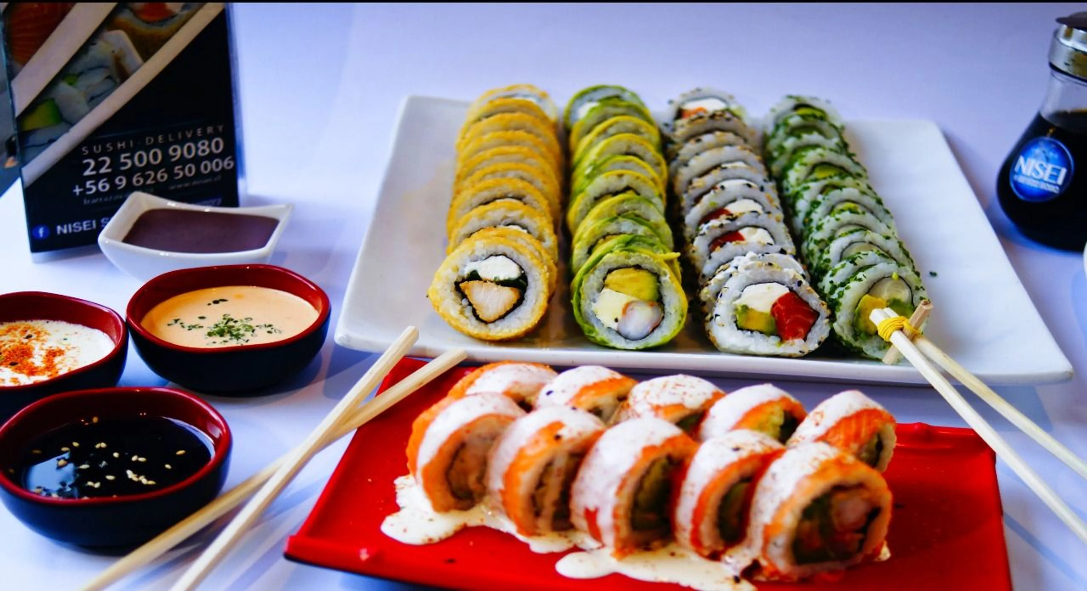 Promoción 50 piezas - Nisei Sushi | Se convertirá en tu nueva adicción!