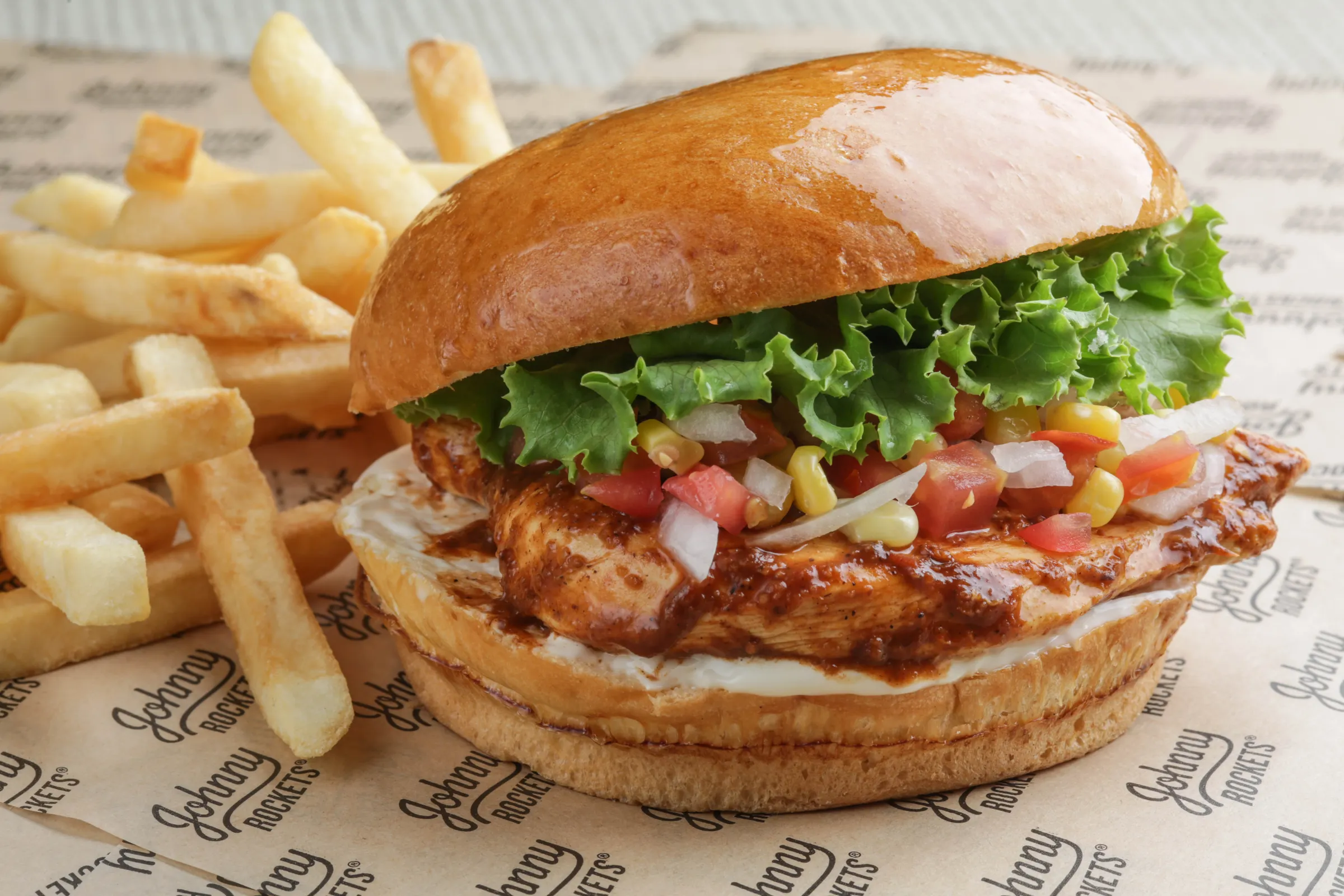 Sandwich Anticuchero - Johnny Rockets | ¡Burgers, shakes, fries & fun!