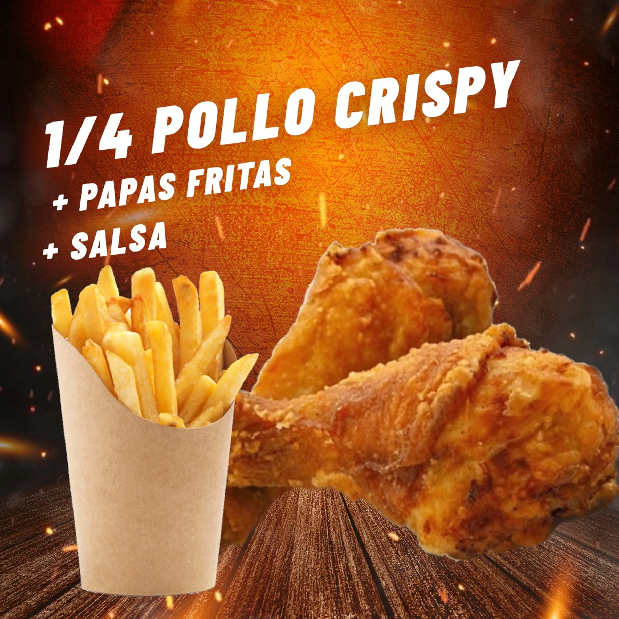 Filetillo pollo + papas fritas 3 U - Pollo Feliz Delivery | Pide online