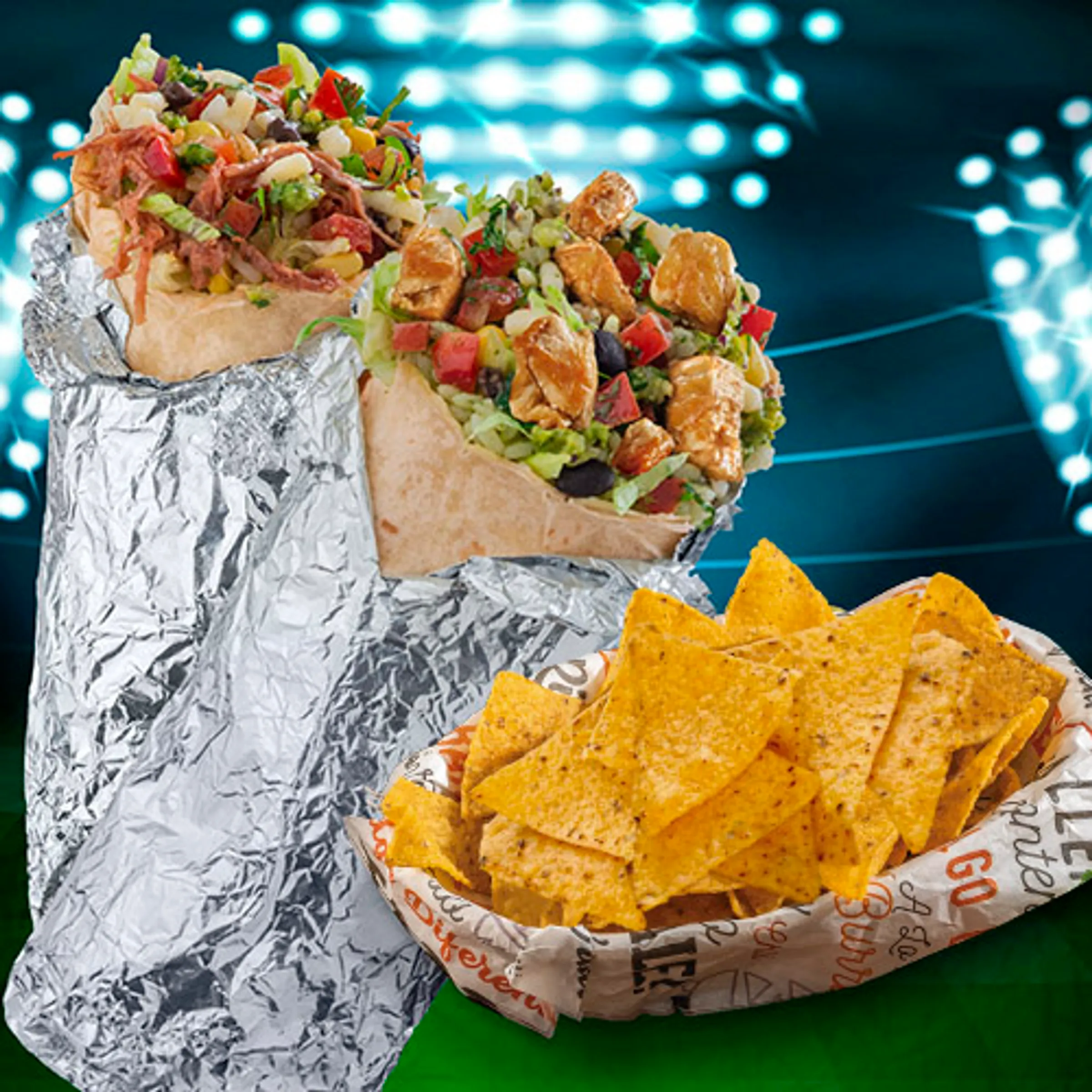 Dupla Goleadora Capo + Nachos - Tommy Beans - Burritos, tacos y bowls