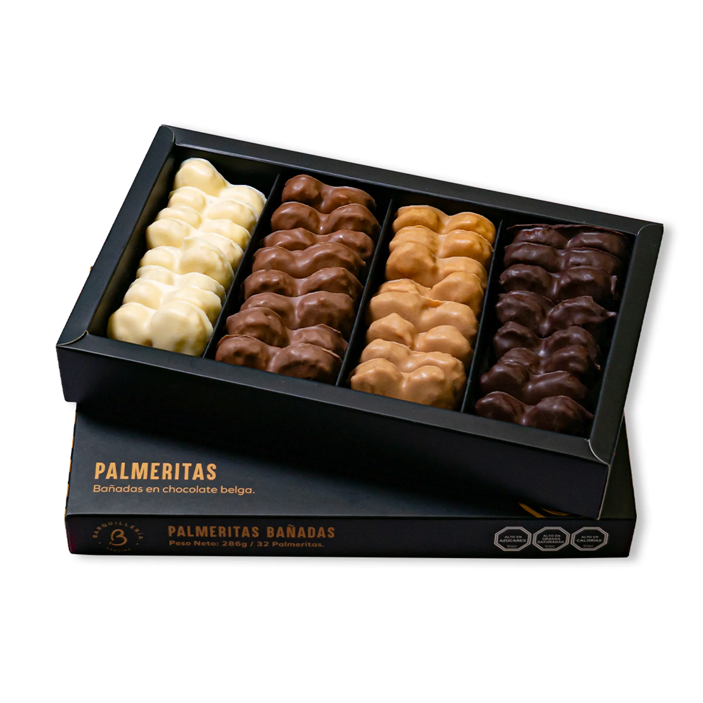 Palmeritas Bañadas 32u - Barquillería Esquina. Lo rico se disfruta más ...